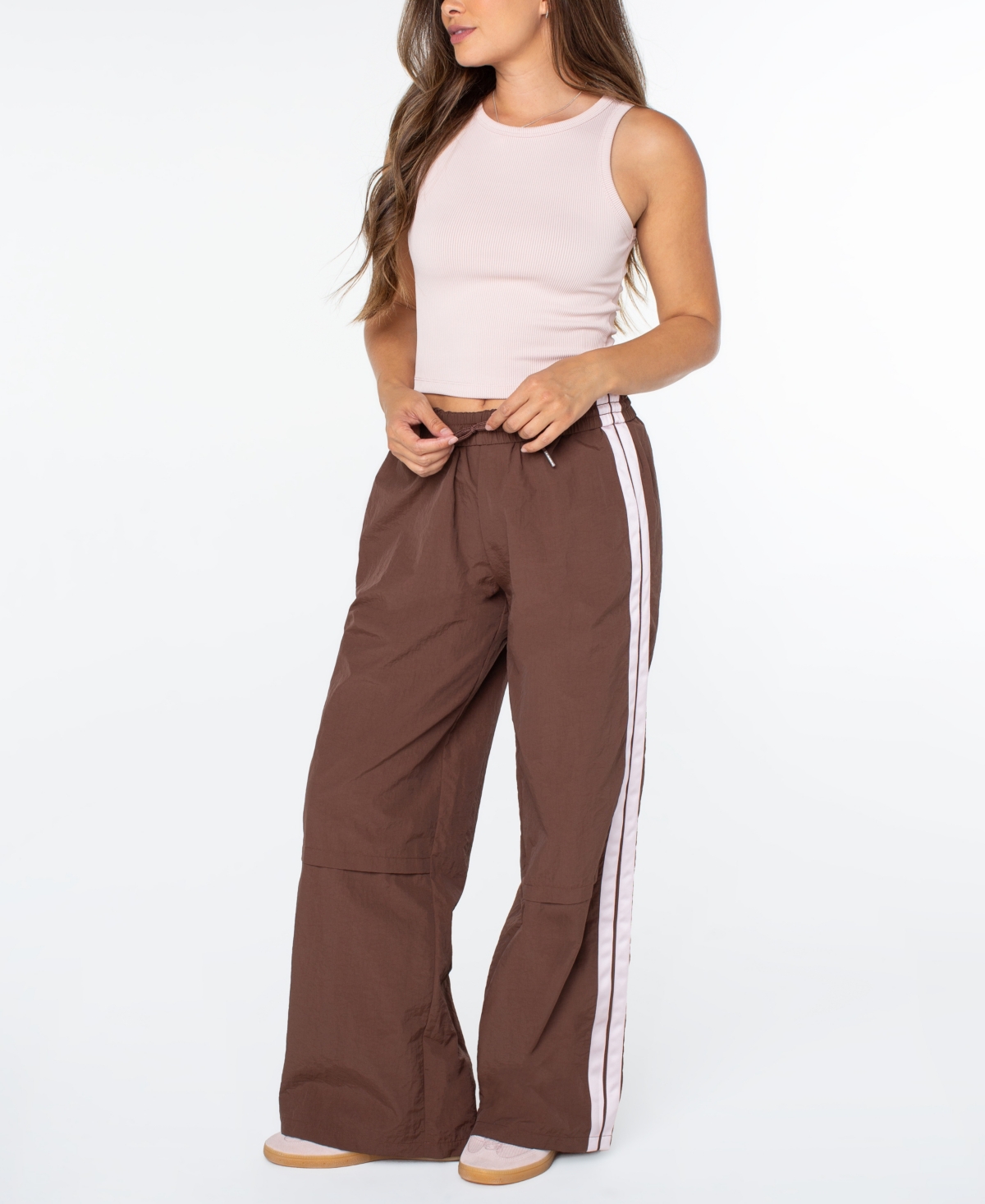 Click here for Celebrity Pink Womens Side Stripe Track Pants - Sh... prices