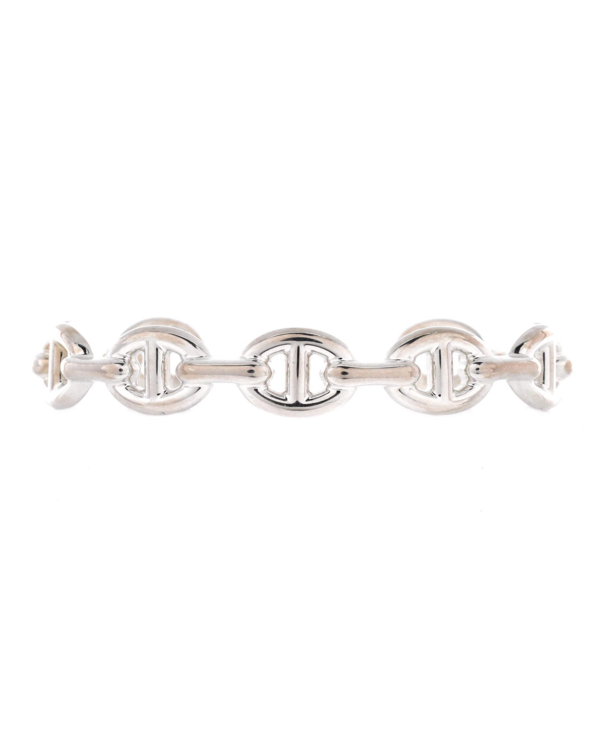 Click here for Pre-Owned HERMES Chaine dAncre Enchainee Cuff Brac... prices