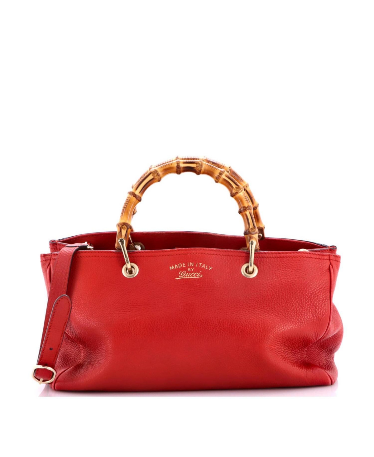 Click here for Pre-Owned Gucci Medium Bamboo Shopper Tote Leather... prices