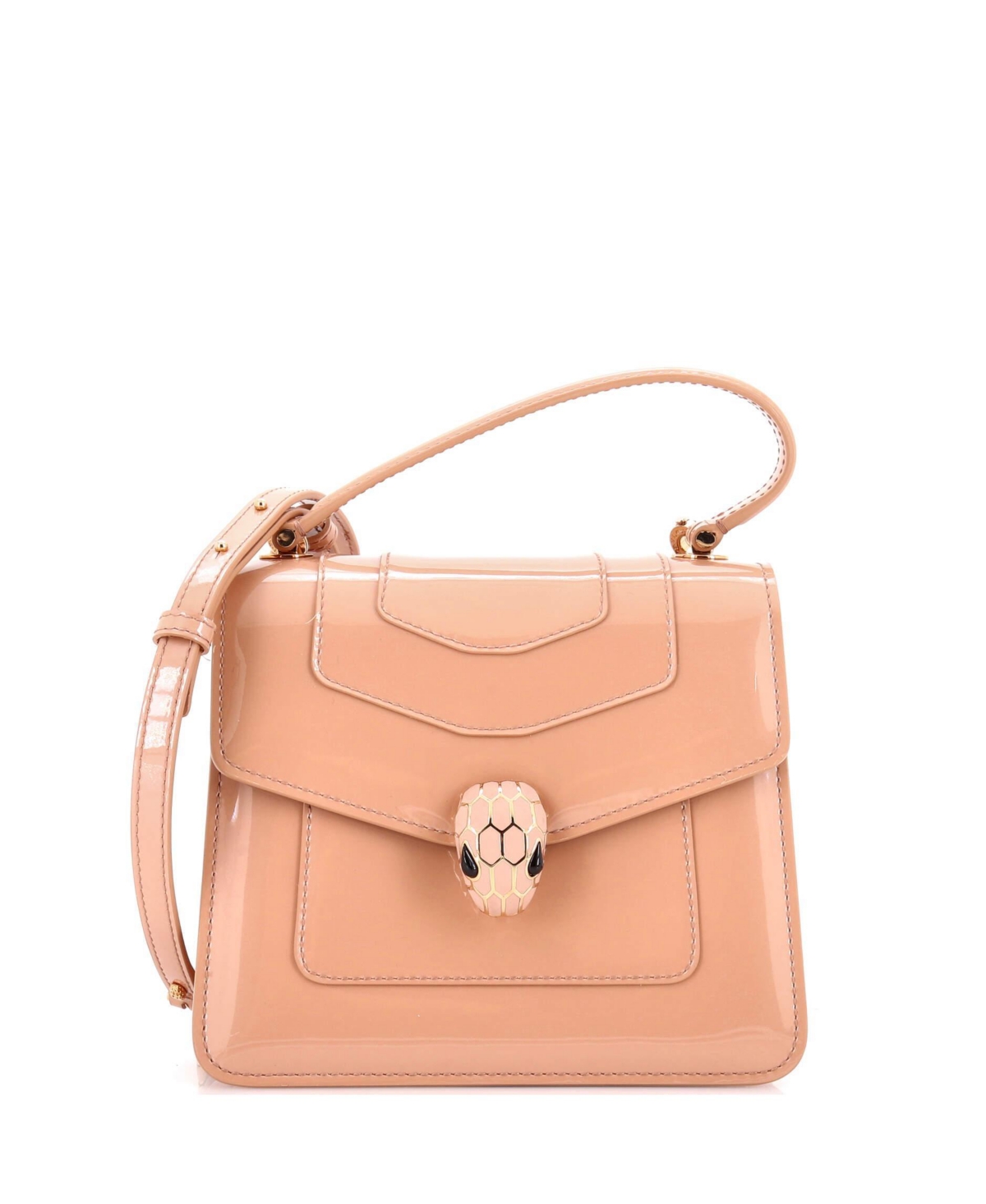 Click here for Pre-Owned Bvlgari Small Serpenti Forever Top Handl... prices