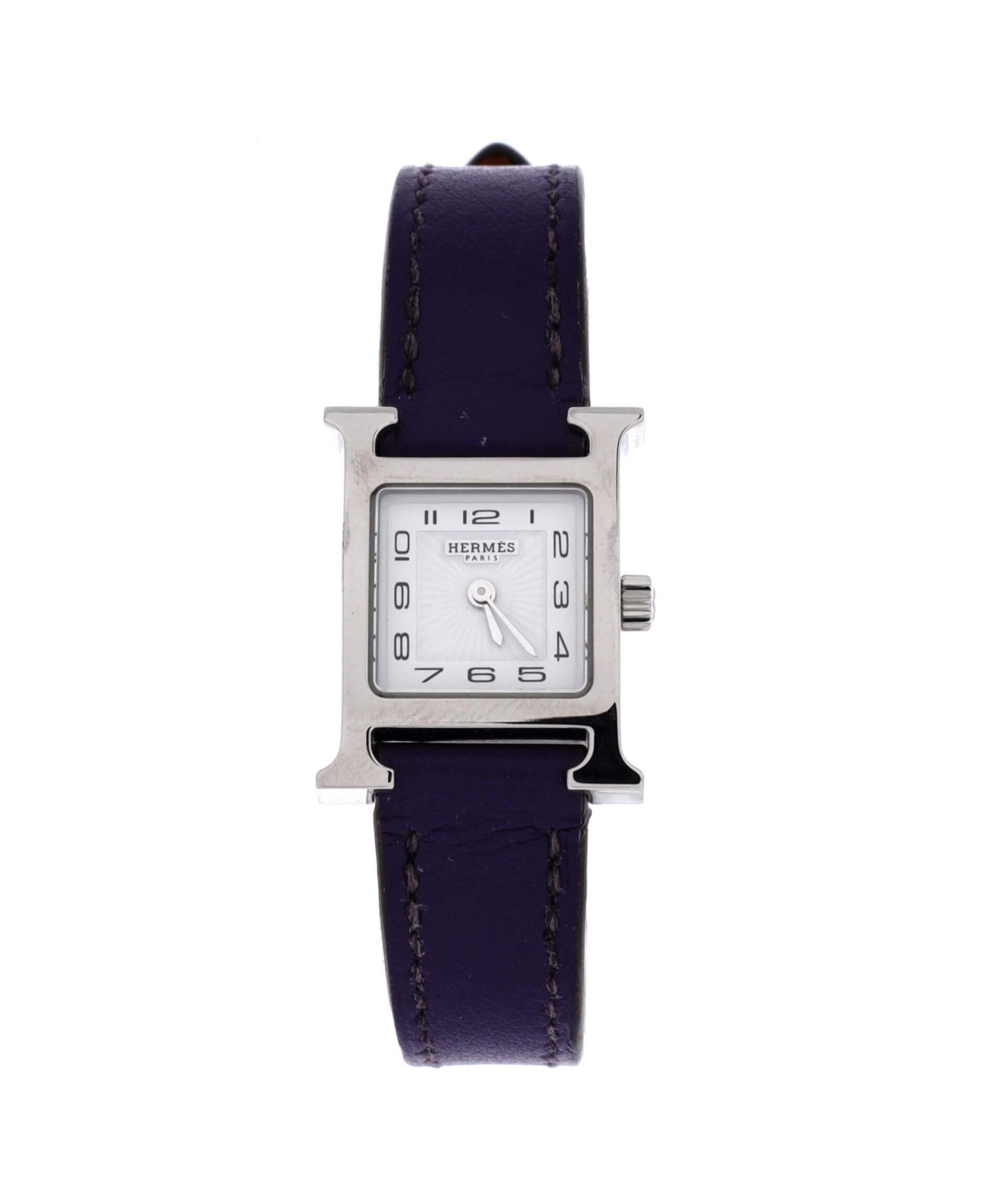 Click here for Pre-Owned HERMES Heure H Quartz Watch in Stainless... prices