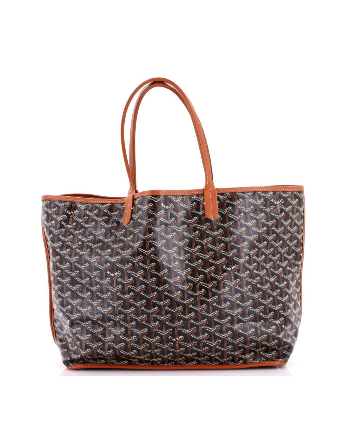 Click here for Pre-Owned Goyard Pm Anjou Reversible Tote Coated C... prices