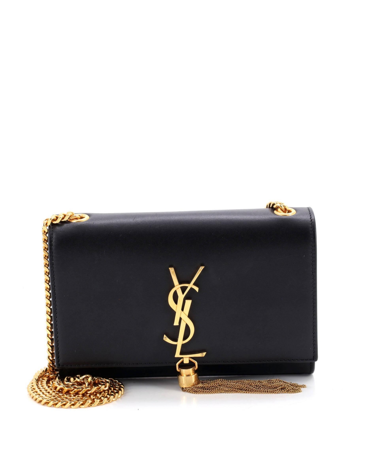 Click here for Pre-Owned Saint Laurent Small Classic Monogram Tas... prices