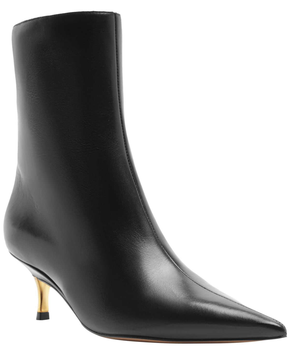 Click here for Arezzo Womens Dani Low Stiletto Booties - Black prices