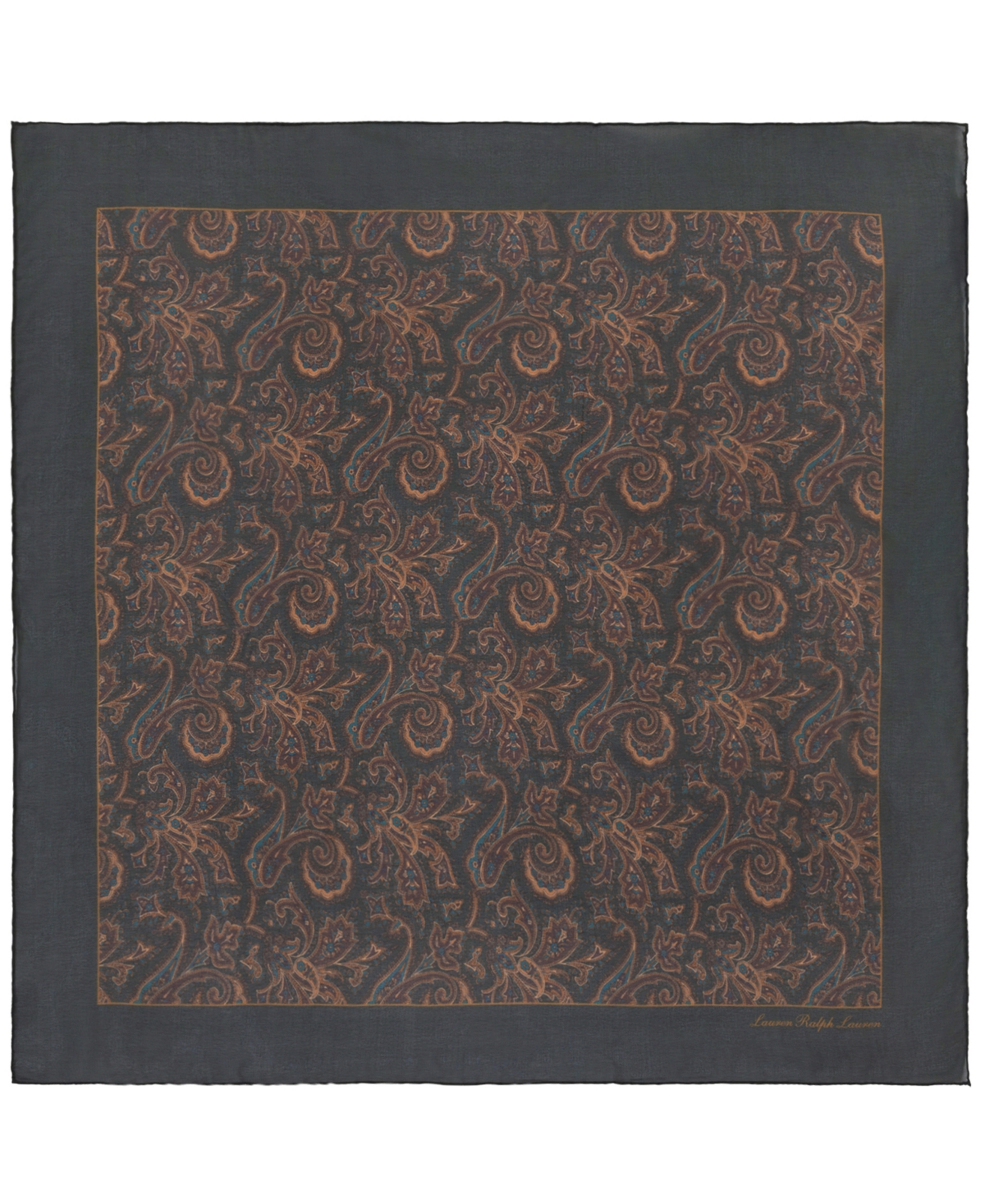 Click here for Lauren Ralph Lauren Paisley Small Square Scarf - D... prices