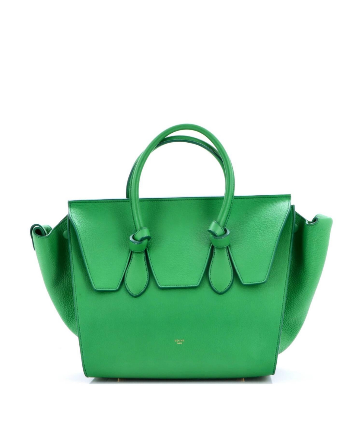 Click here for Pre-Owned Celine Small Tie Knot Tote Grainy Leathe... prices
