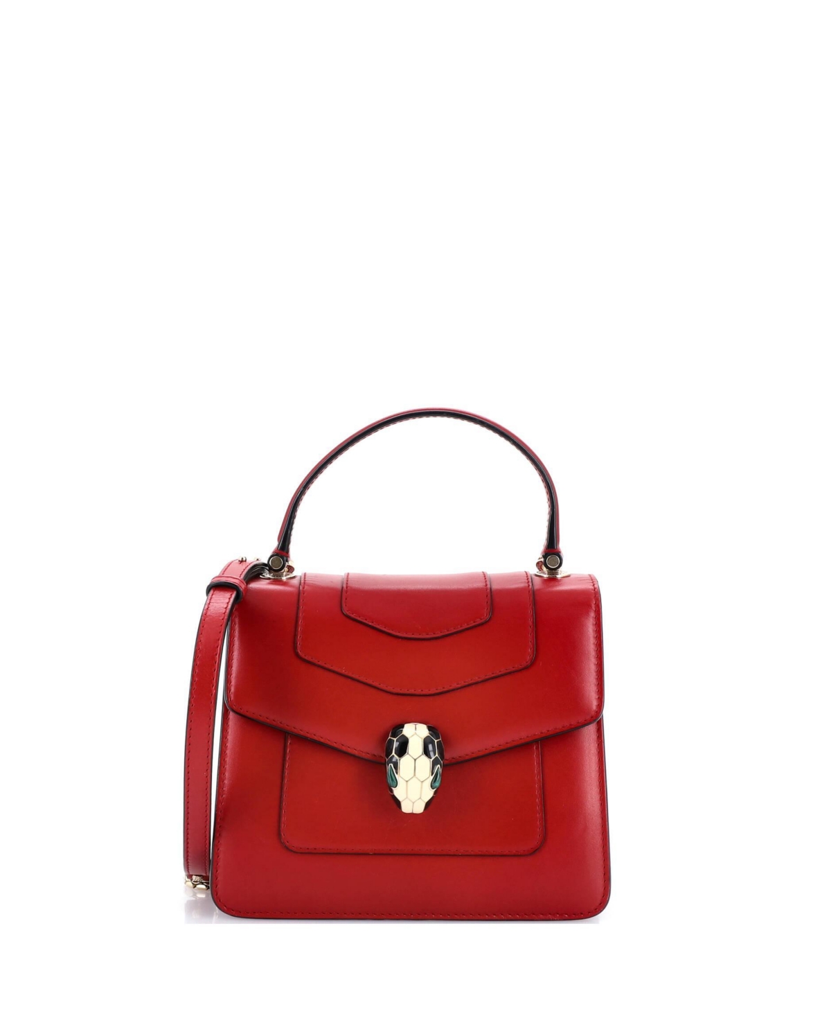 Click here for Pre-Owned Bvlgari Small Serpenti Forever Top Handl... prices