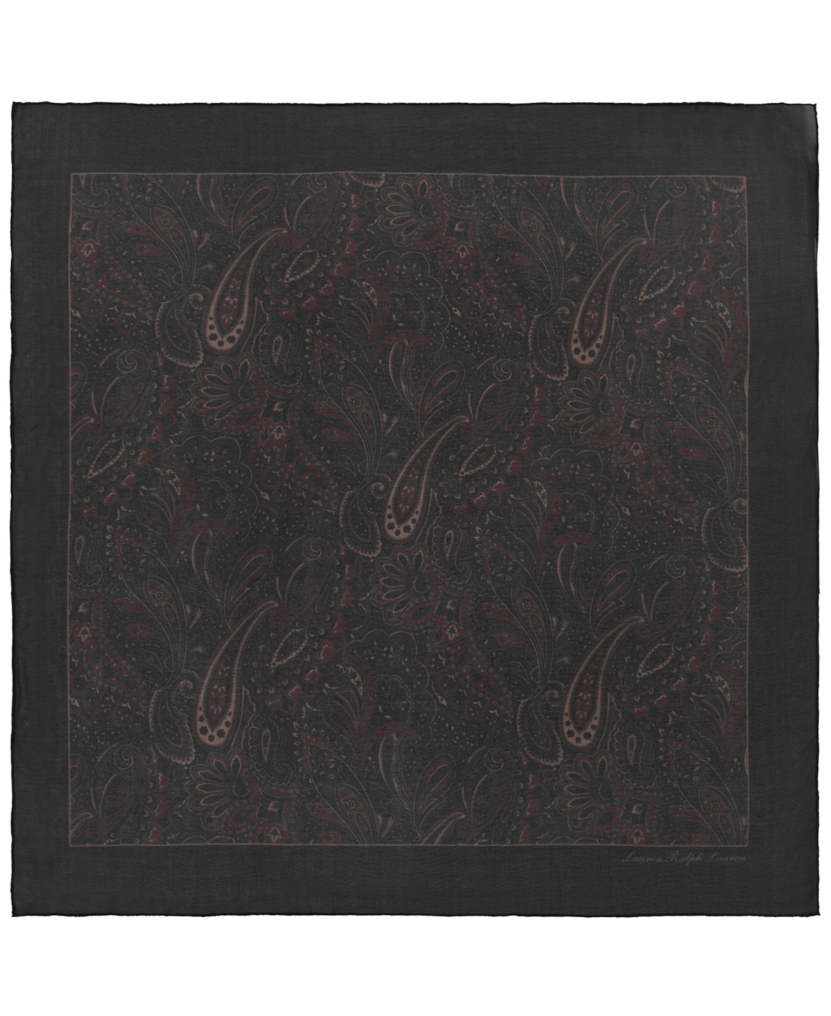 Click here for Lauren Ralph Lauren Paisley Small Square Scarf - N... prices
