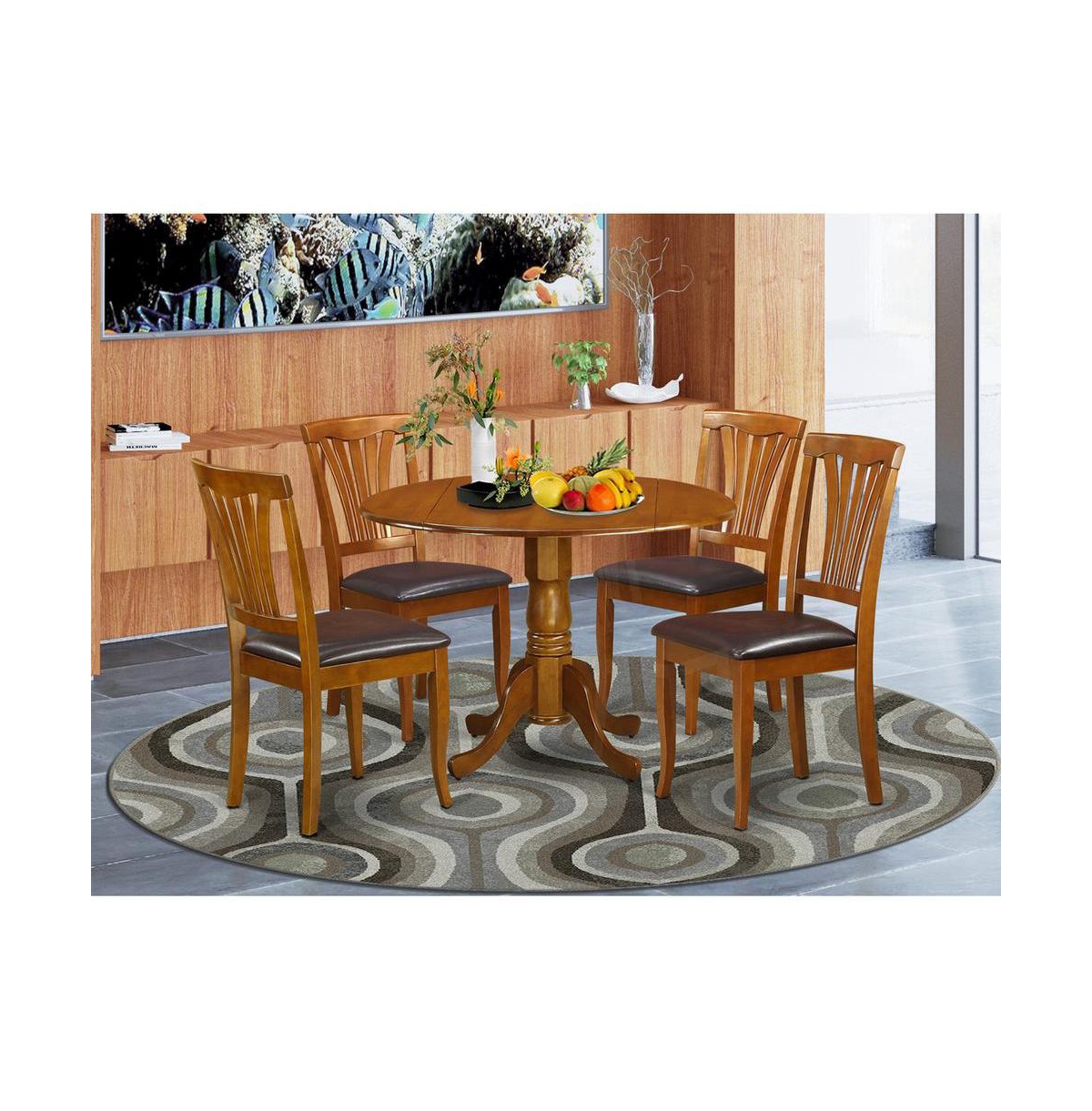 Click here for East West Furniture 5 Piece Dining room set Dining... prices