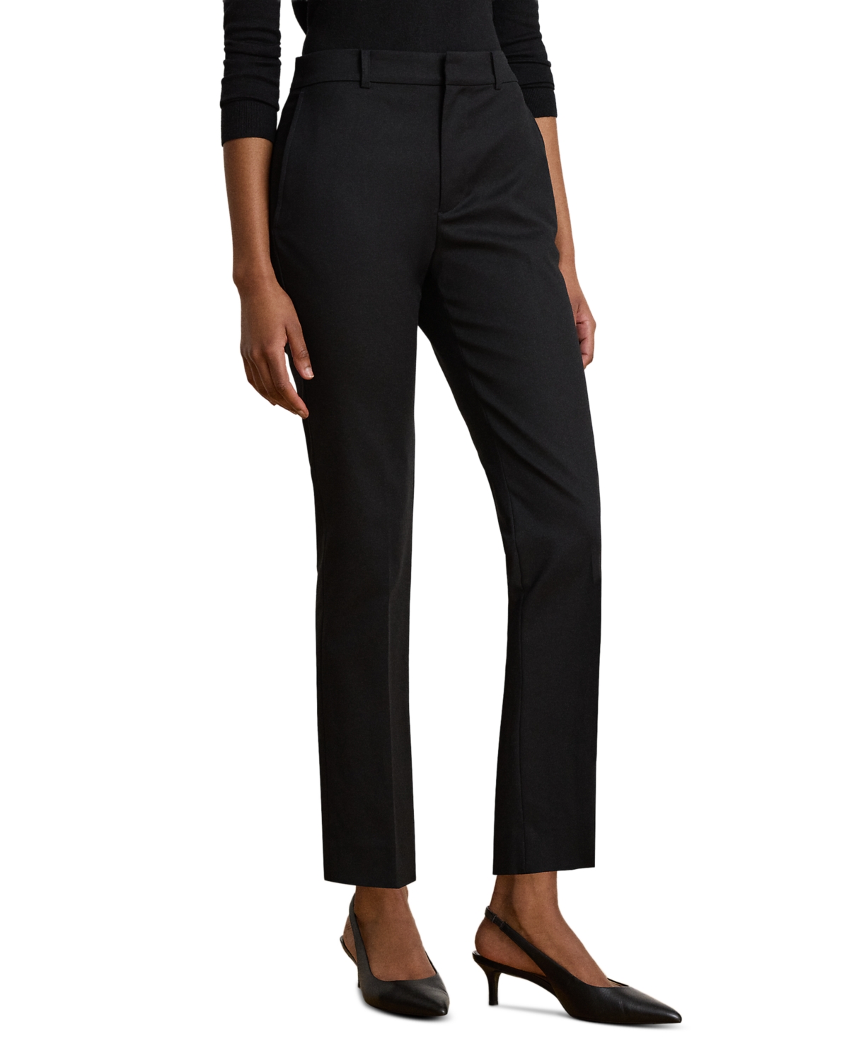 Click here for Lauren Ralph Lauren Womens High-Rise Slim Ankle Pa... prices