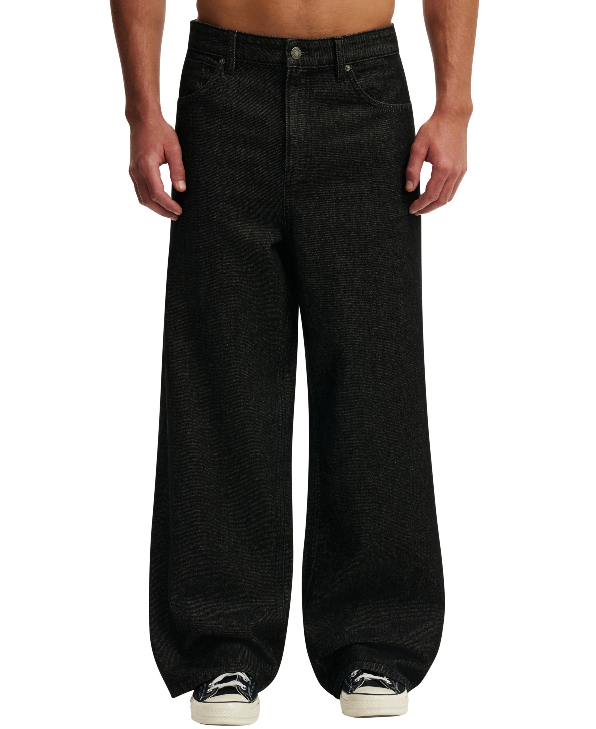 Click here for Cotton On Mens Super Baggy Jean - Shutter Black prices