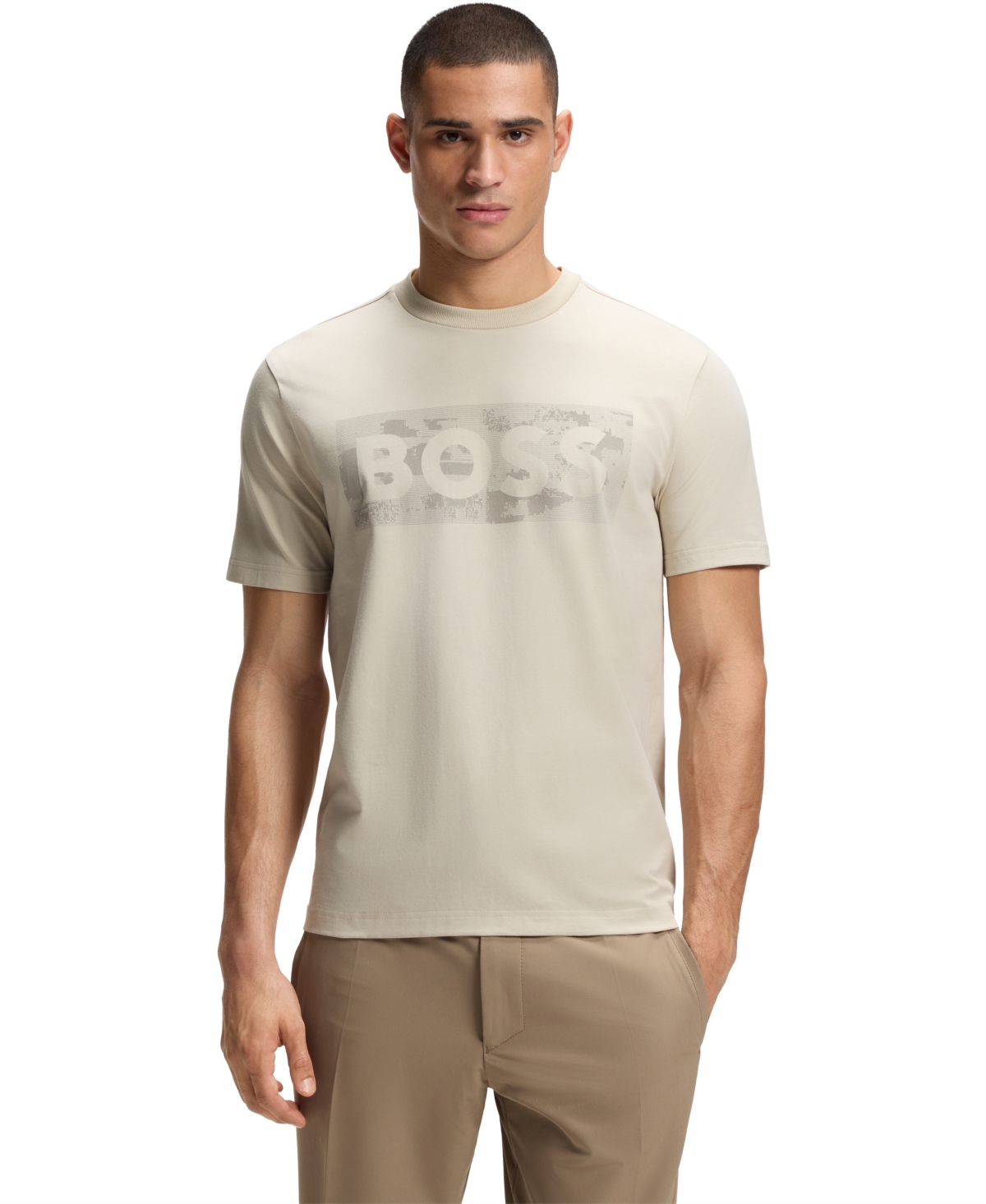 Click here for Boss by Hugo Boss Mens Stretch-Cotton Logo Artwork... prices