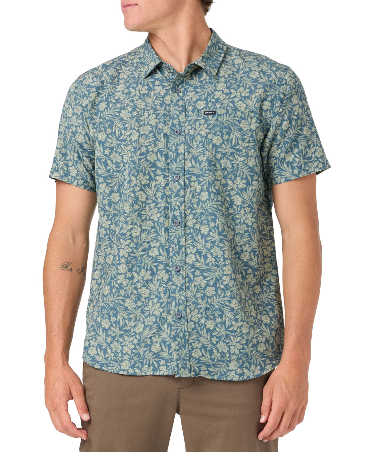 Click here for ONeill Mens Oasis Standard Short-Sleeve Printed Wo... prices