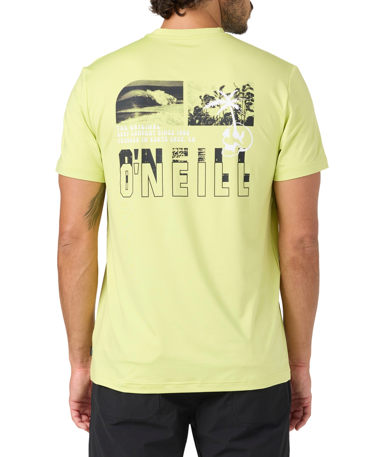 Click here for ONeill Mens Regular-Fit Crewneck T-Shirt - Celery prices