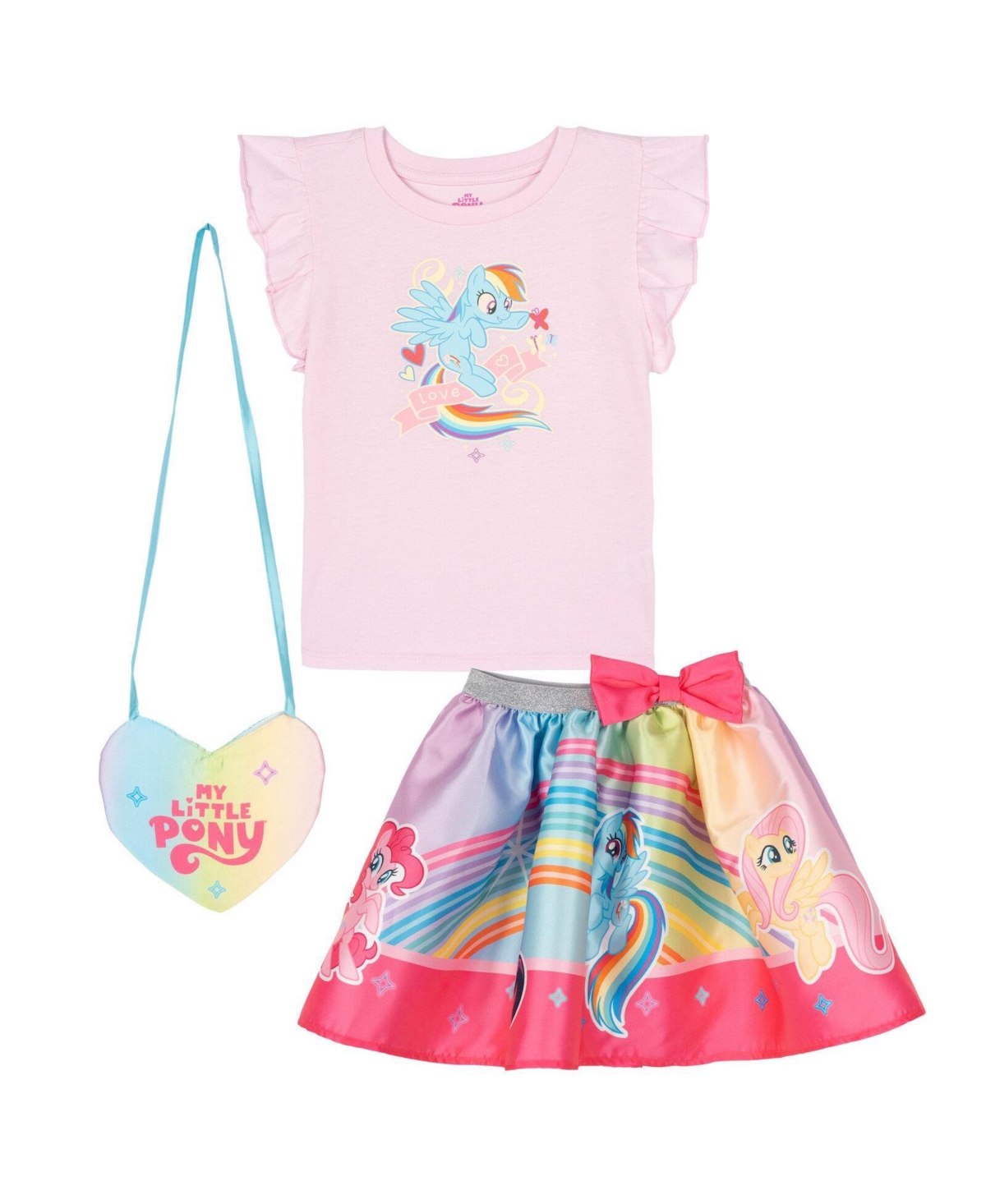 Click here for My Little Pony Toddler Girls 2T-4T Satin Skirt and... prices