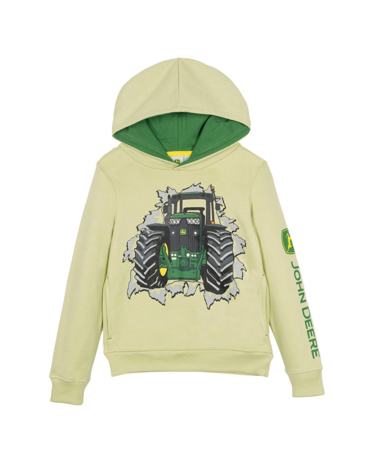 Click here for John Deere Little Boys (5-7) Fleece Hooded Sweatsh... prices