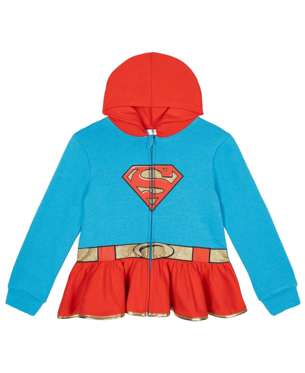 Click here for Justice League Toddler Girls Wonder Woman Zip Up C... prices