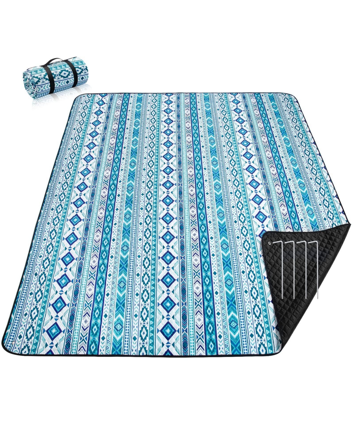 Click here for Aofar Picnic Blanket Waterproof Sandproof Beach Ma... prices