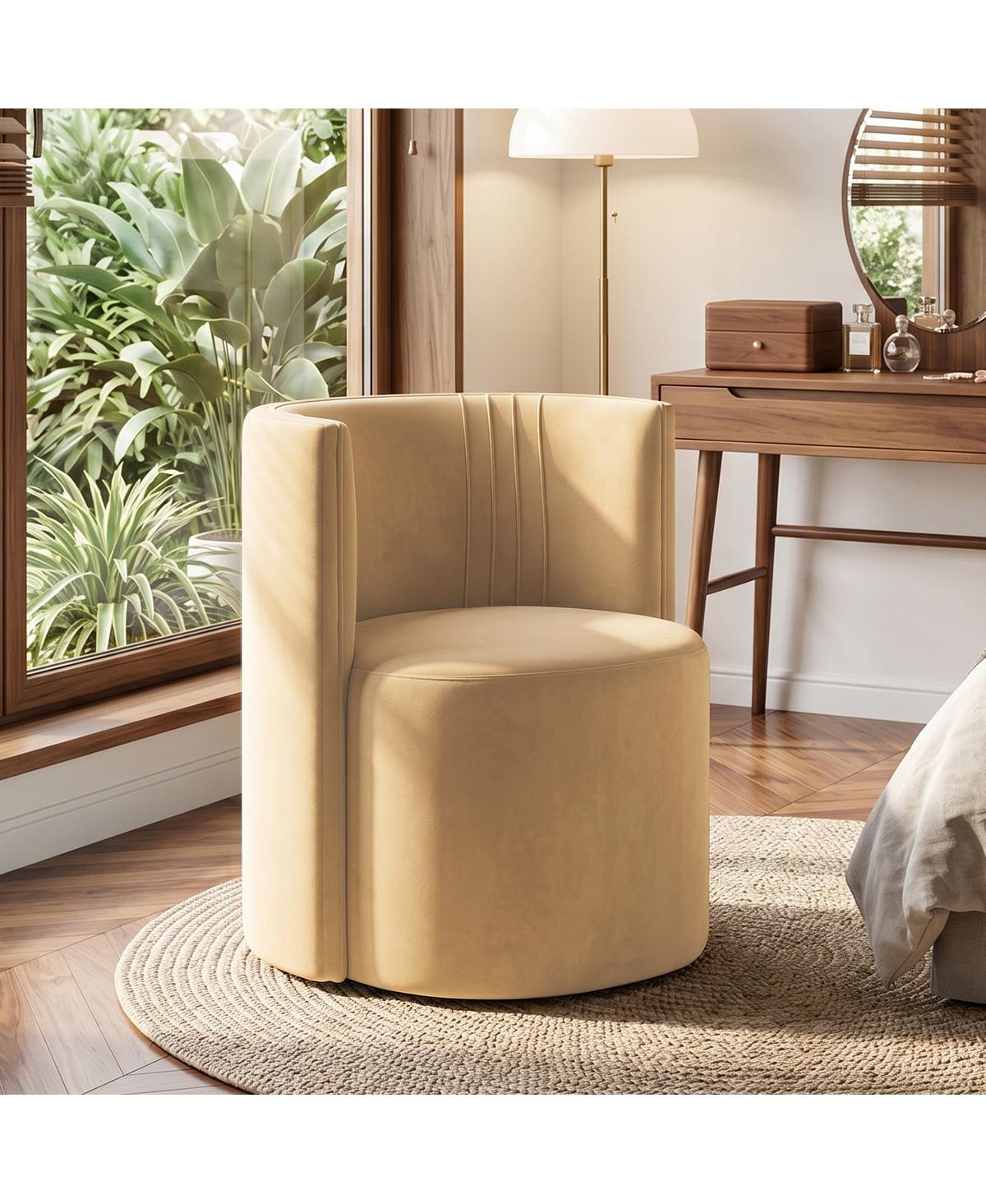 Click here for Maison Boucle Office Chair for Desk  Velvet Burgun... prices