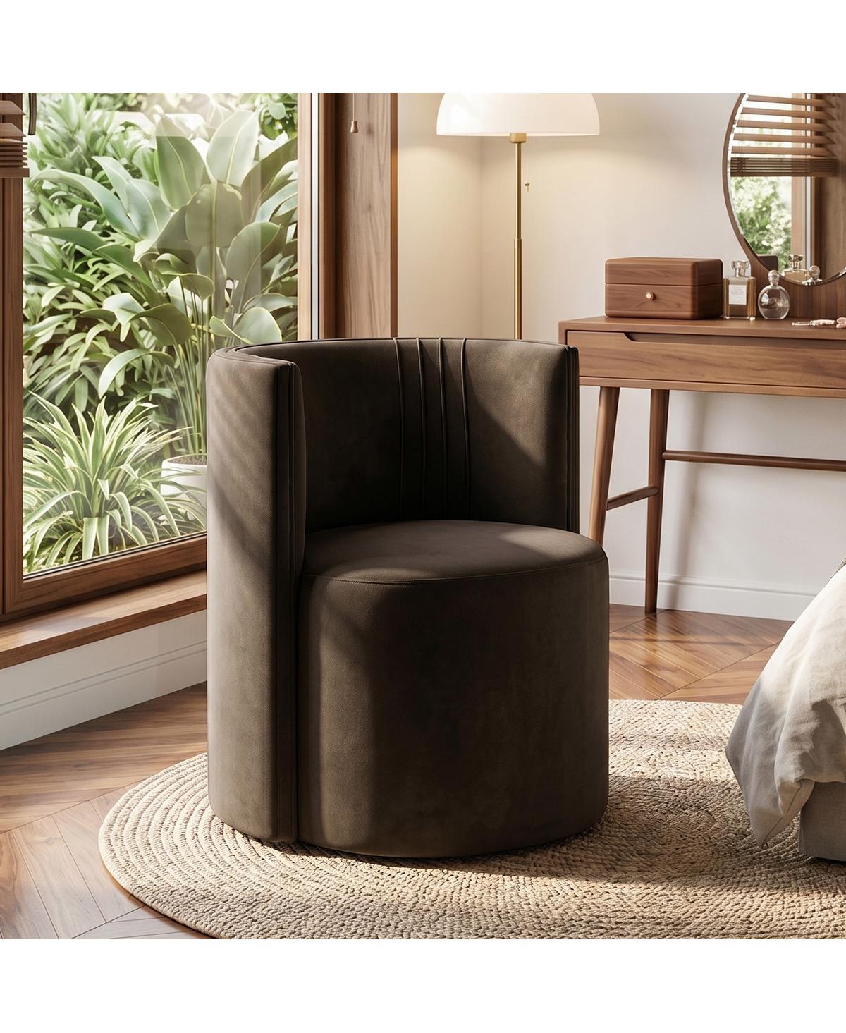 Click here for Maison Boucle Office Chair for Desk  Velvet Burgun... prices