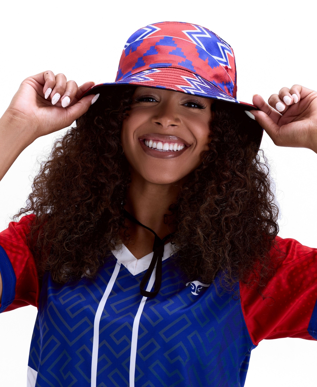 Click here for Kin Apparel Unisex Kente Reversible Satin Bucket H... prices