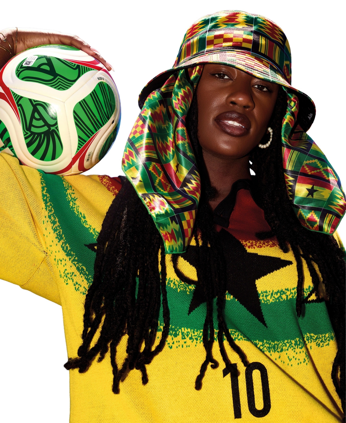 Click here for Kin Apparel Unisex Kente Reversible Satin Bucket H... prices