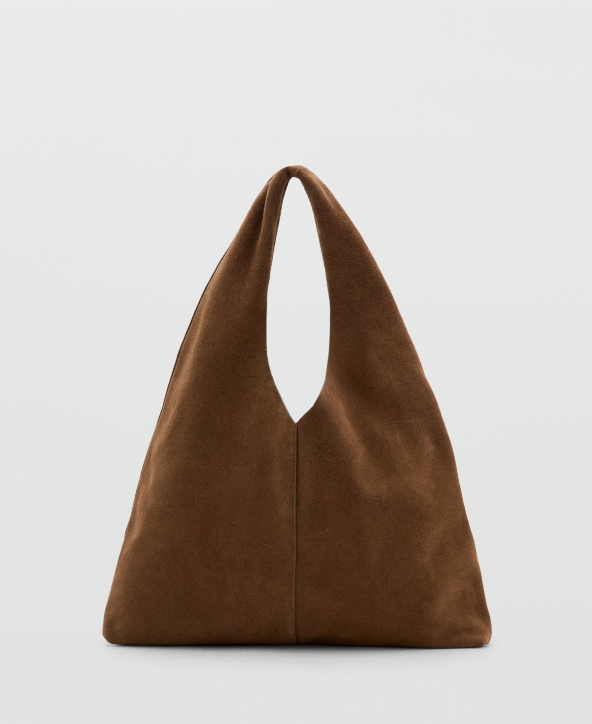Click here for Mango Womens Suede Shopper Bag - Medium Brown prices