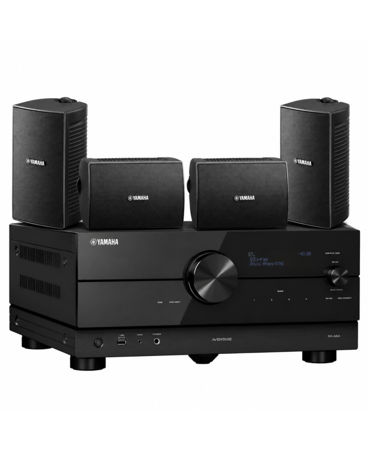 Click here for Yamaha Rx-A4A 7.2 Av Receiver with Ns-AW294BL Spea... prices