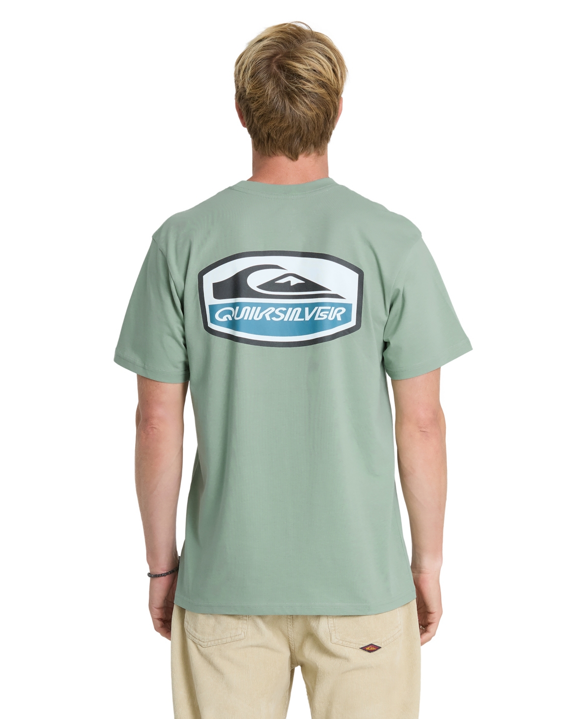 Click here for Quiksilver Mens Ringspun Cotton Crewneck T-Shirt -... prices