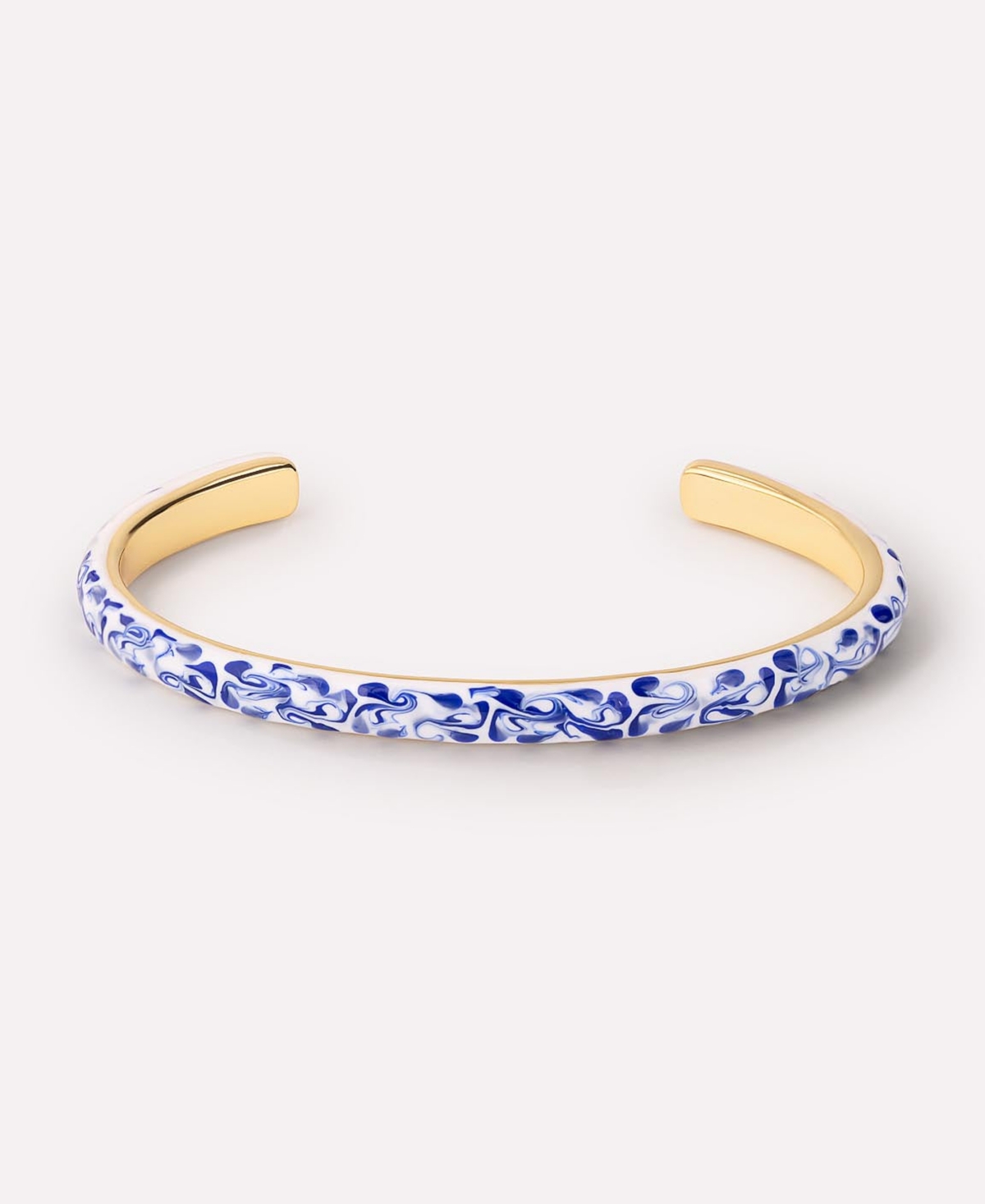 Click here for Ana Luisa Arlo 14k Gold-Plated Marble Blue Bracele... prices
