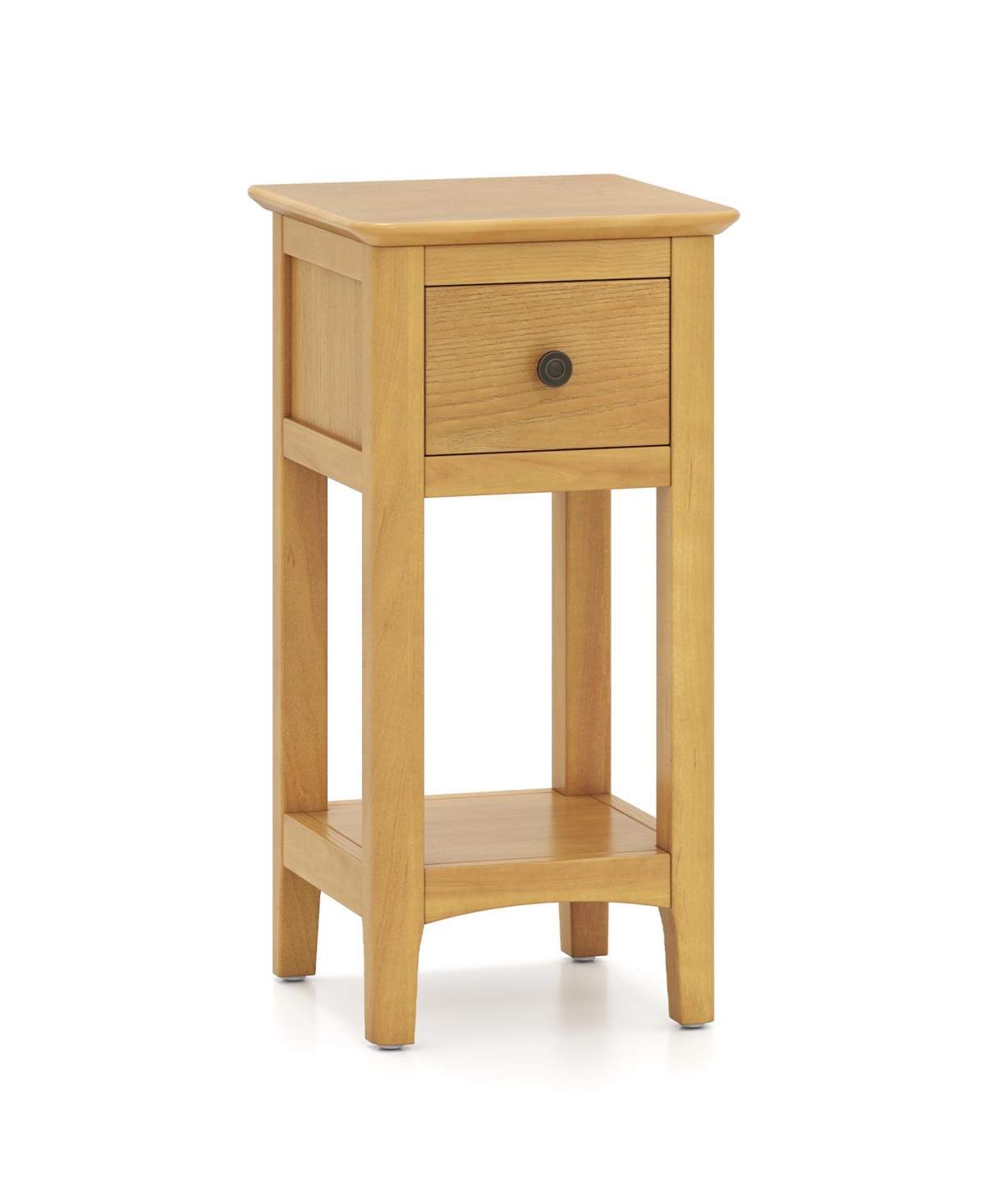 Click here for Slickblue 3 Tier Nightstand with Drawer and Open S... prices