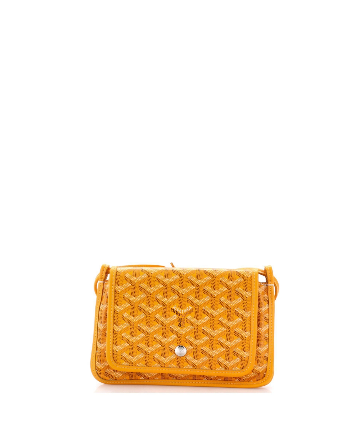 Click here for Pre-Owned Goyard Plumet Clutch Wallet Coated Canva... prices