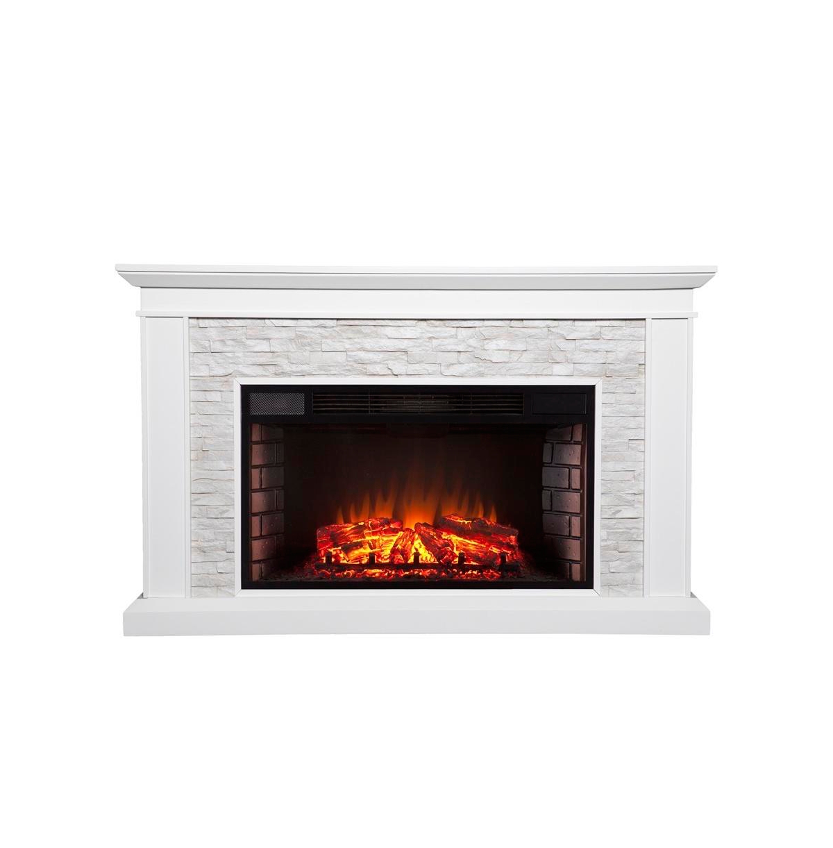 Click here for Augusta Home Ledgestone Fireplace With Stacked Sto... prices
