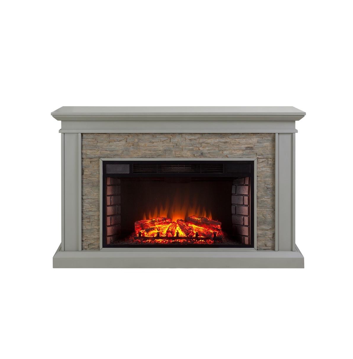 Click here for Augusta Home Ledgestone Fireplace With Stacked Sto... prices