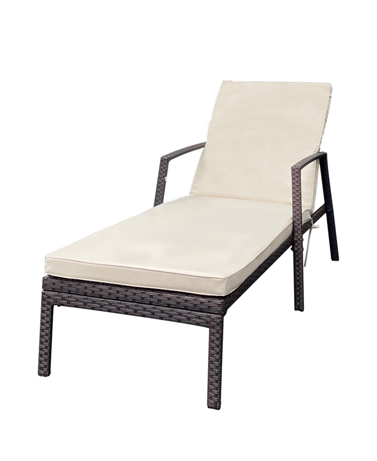 Click here for Yiortwo Outdoor Patio Chaise Lounge Chair with Adj... prices