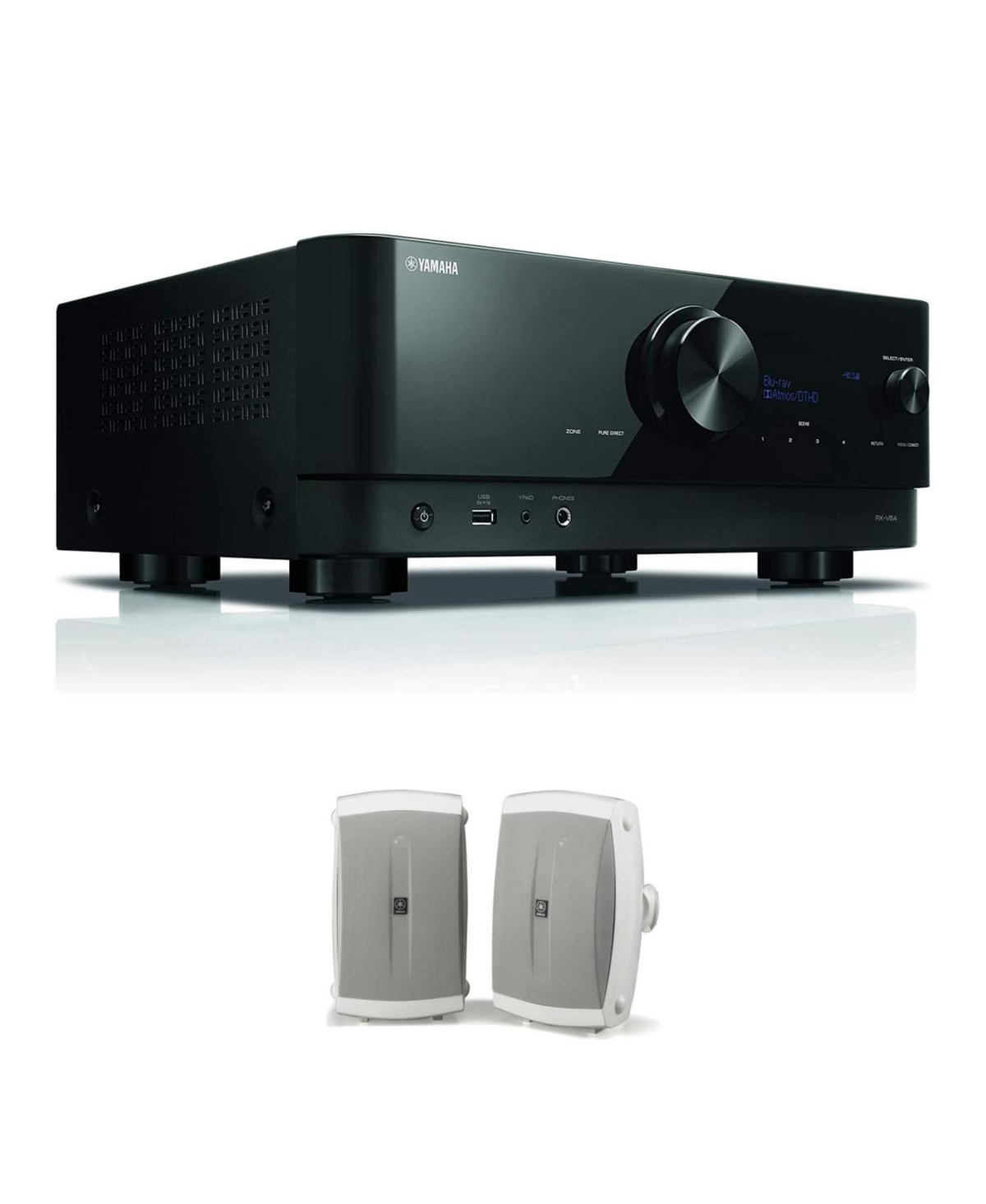 Click here for Yamaha Rx-V6A 7.2-Channel Av Receiver with Ns-AW35... prices