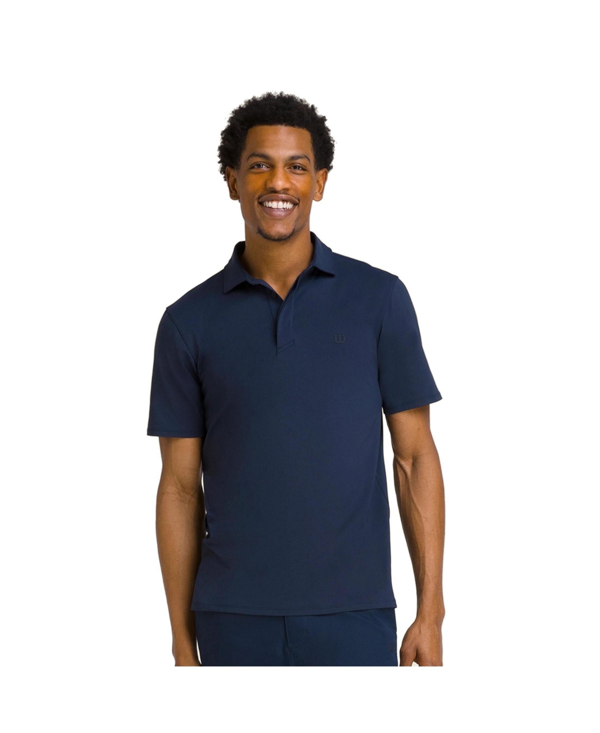 Click here for Wilson Mens League Tennis Polo - Classic navy prices