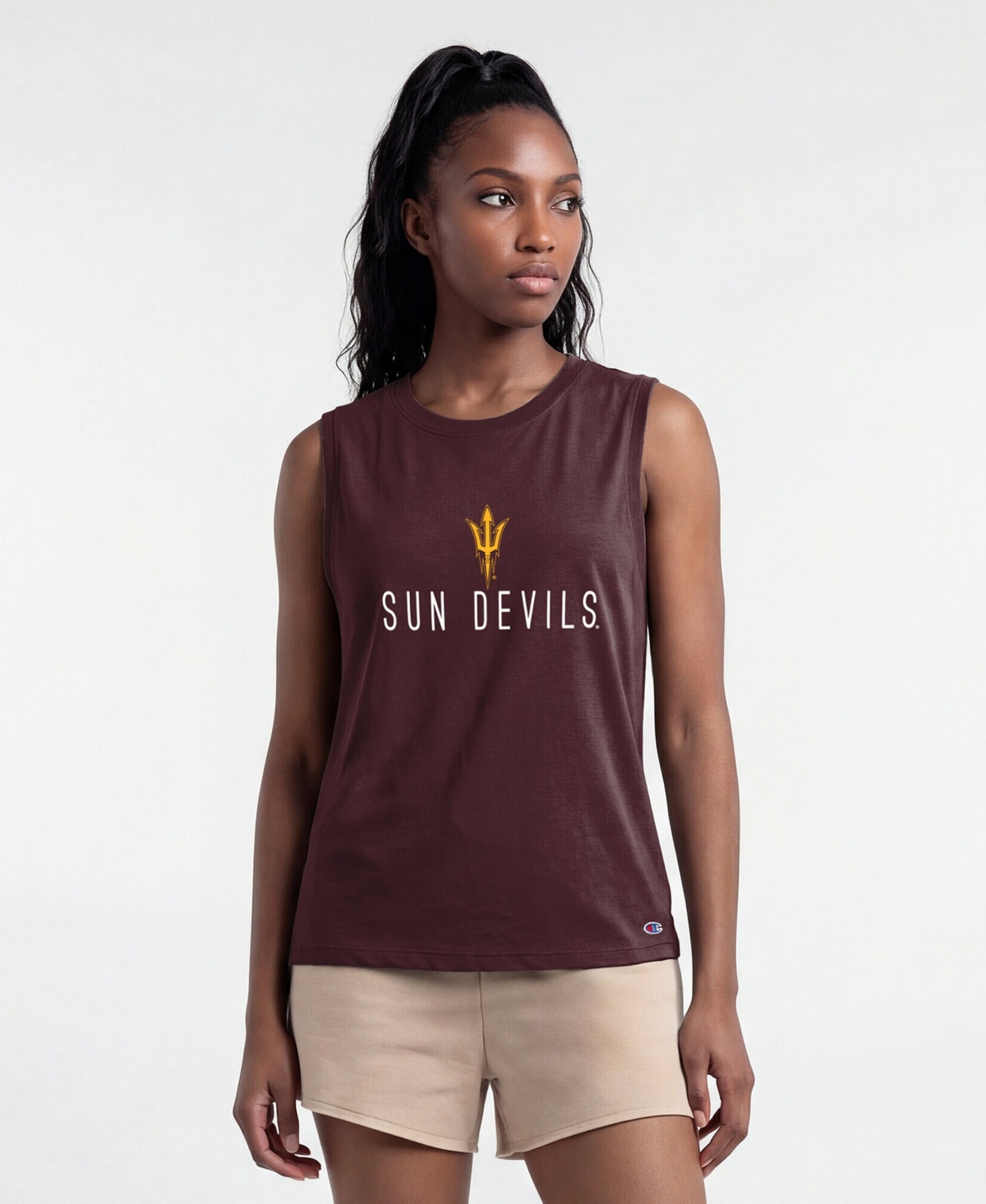 Click here for Champion Womens Maroon Arizona State Sun Devils Li... prices