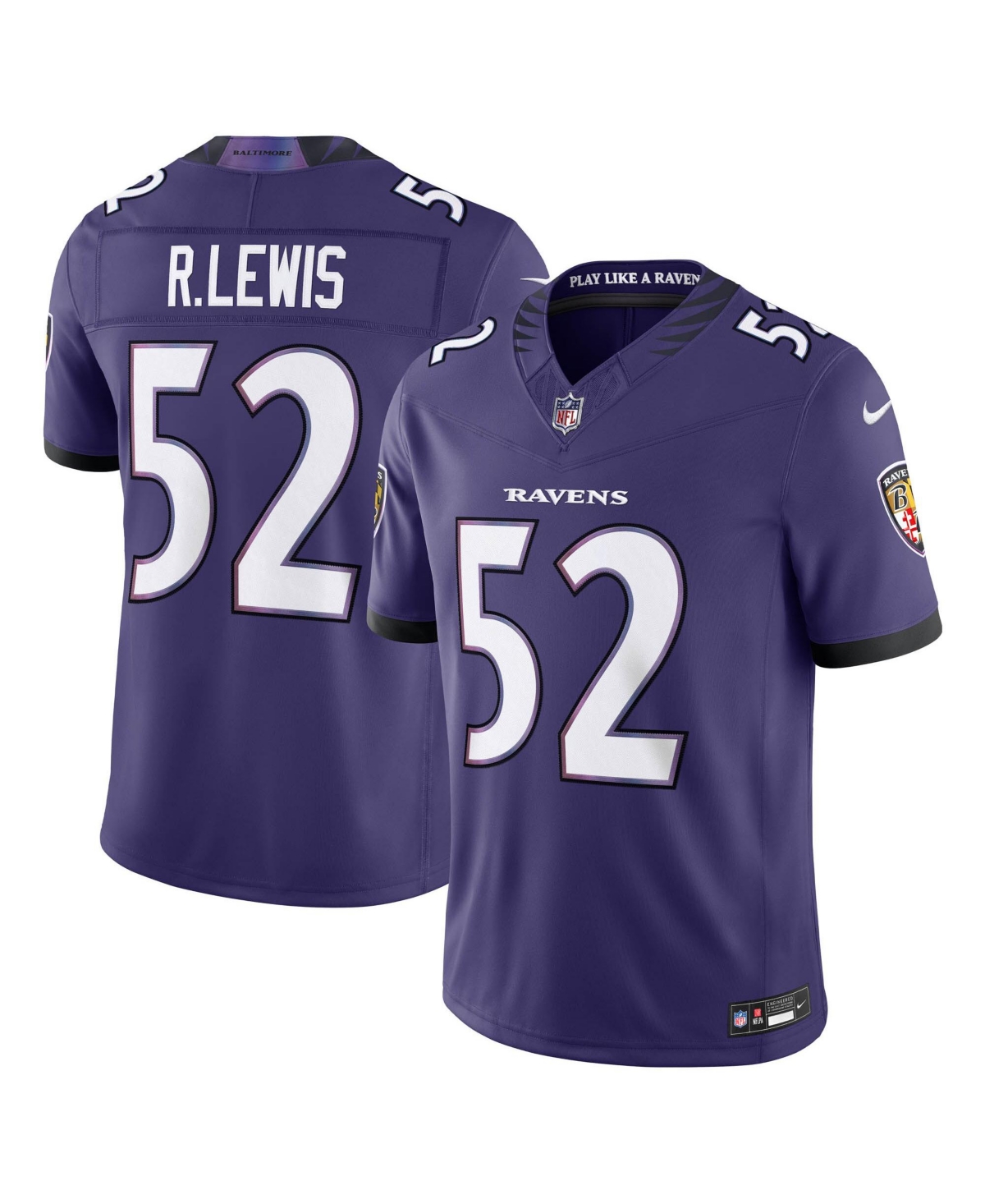 Click here for Nike Mens Ray Lewis Purple Baltimore Ravens Vapor... prices