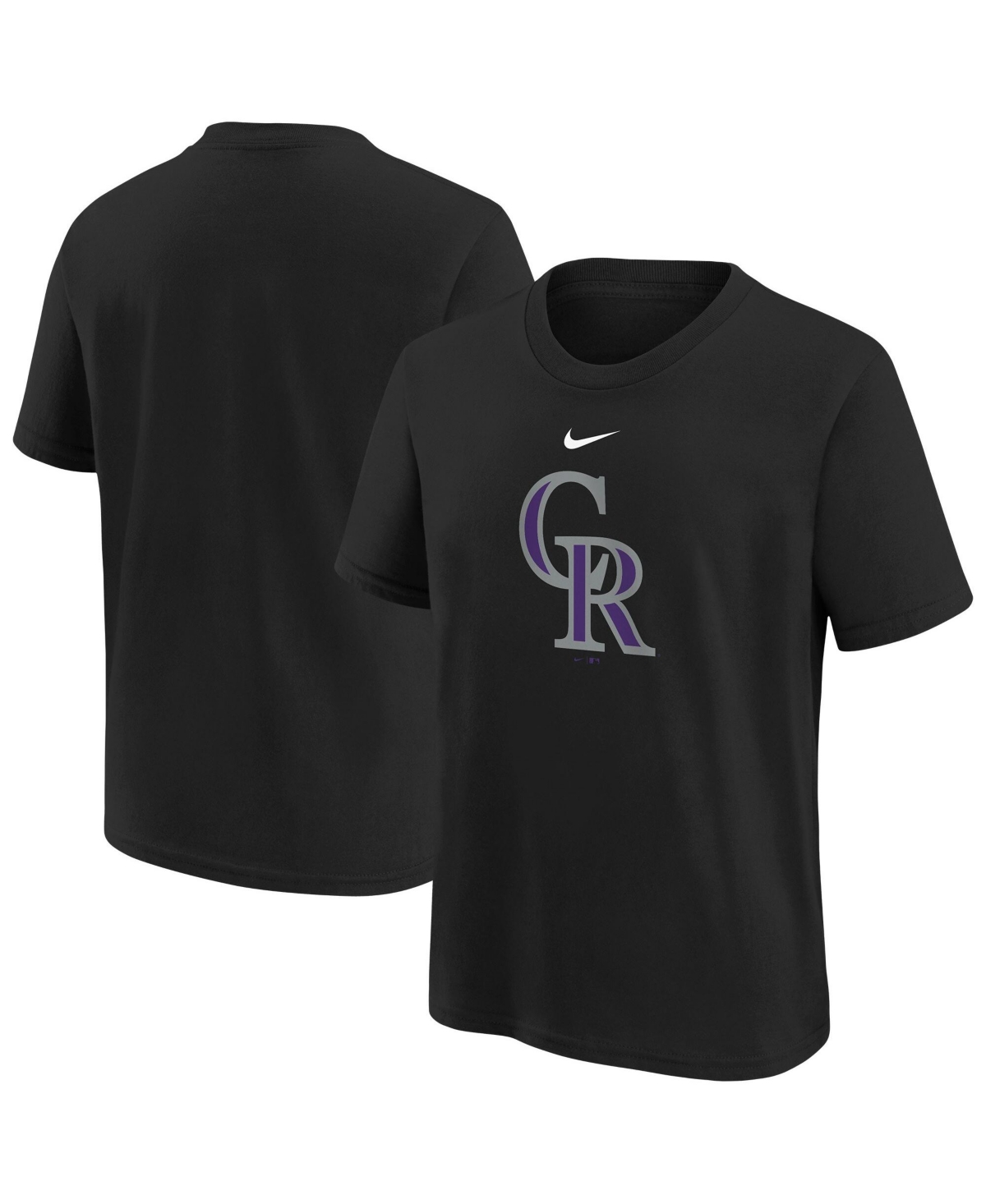 Click here for Nike Big Boys and Girls Black Colorado Rockies Lar... prices