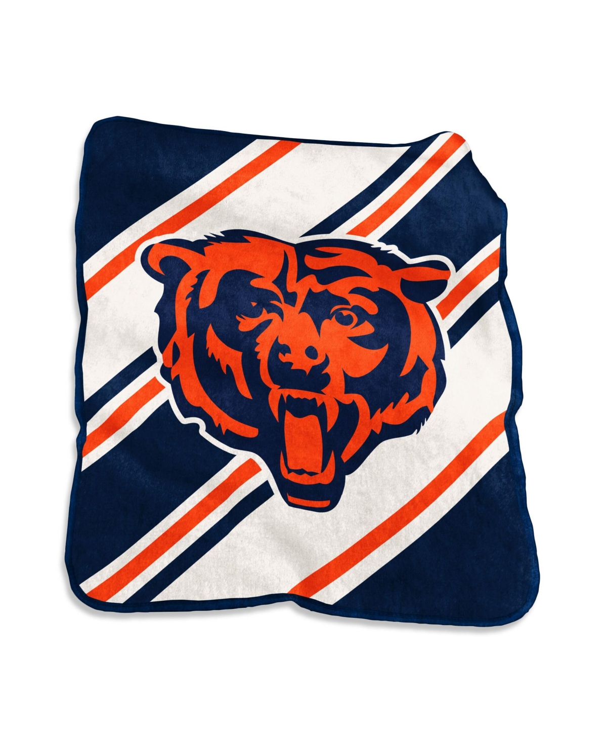Click here for Logo Brands Chicago Bears 50 x 60 Raschel Stripe T... prices