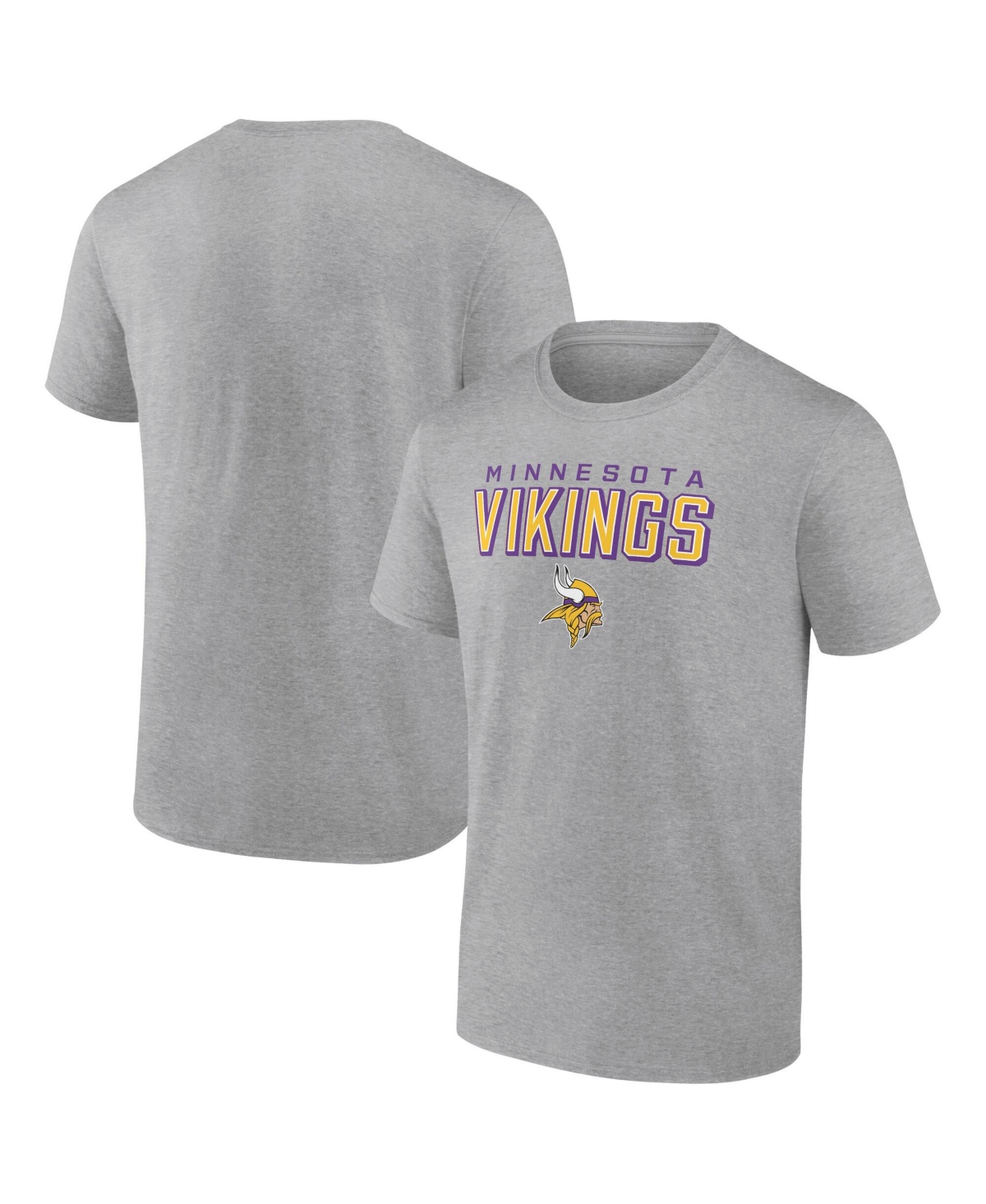 Click here for Fanatics Mto Label Mens Heather Gray Minnesota Vik... prices