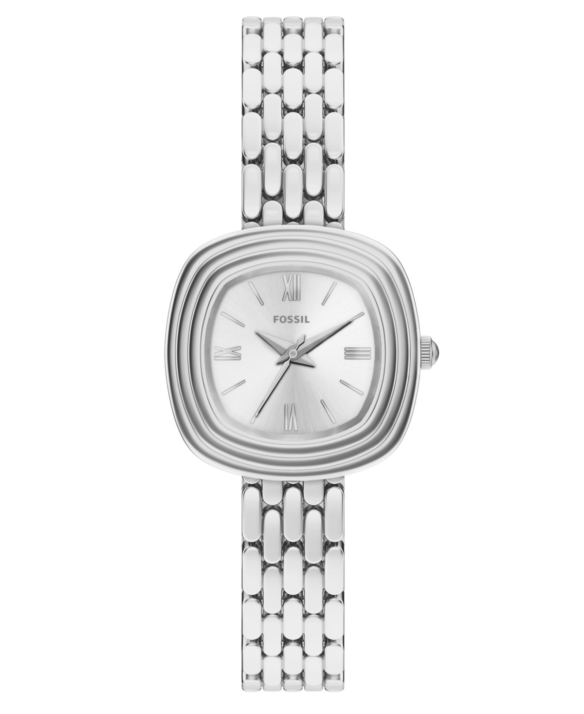 Click here for Fossil Womens Genevive Three-Hand Stainless Steel... prices
