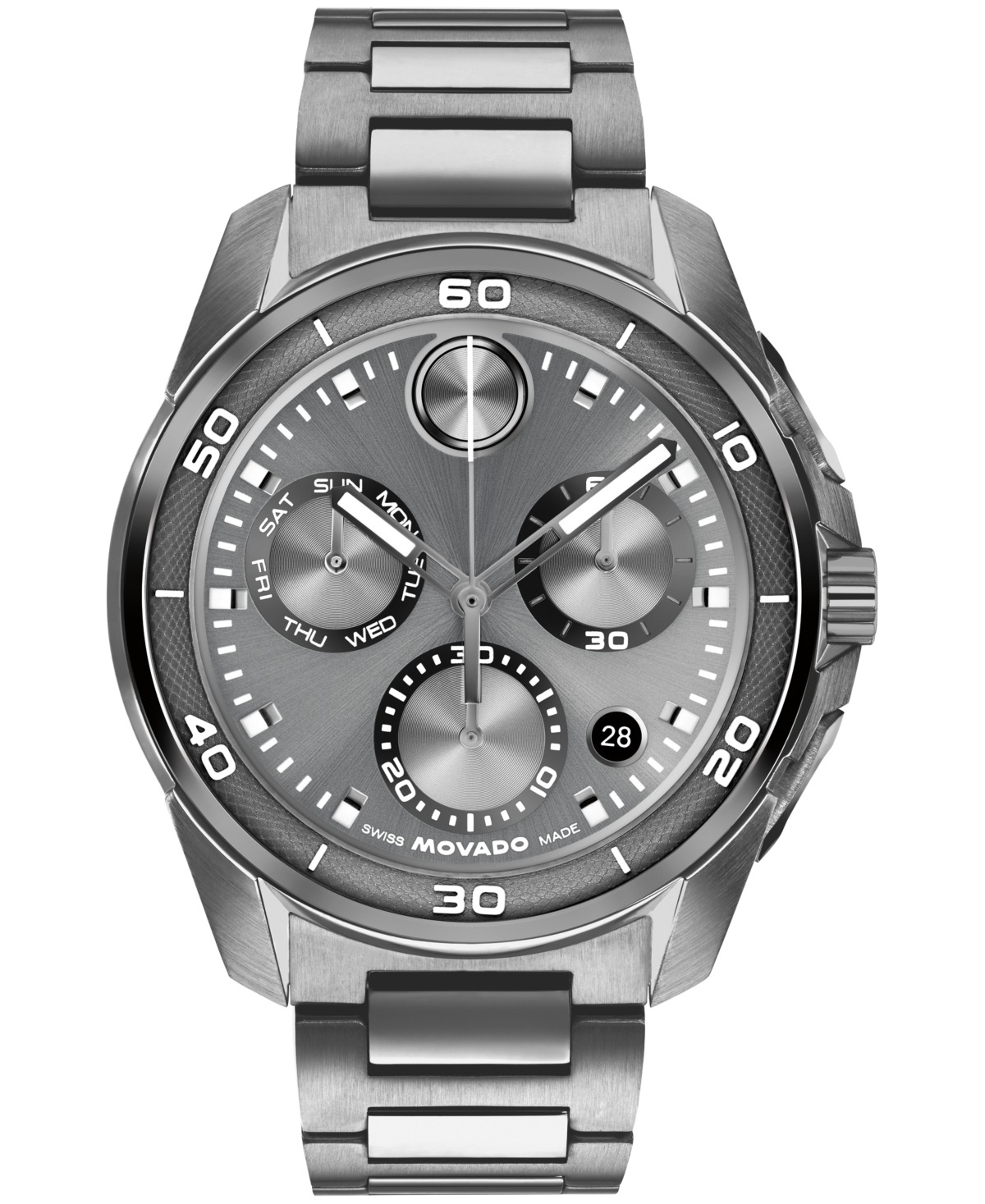 Click here for Movado Mens Bold Verso S Swiss Quartz Chrono Ionic... prices