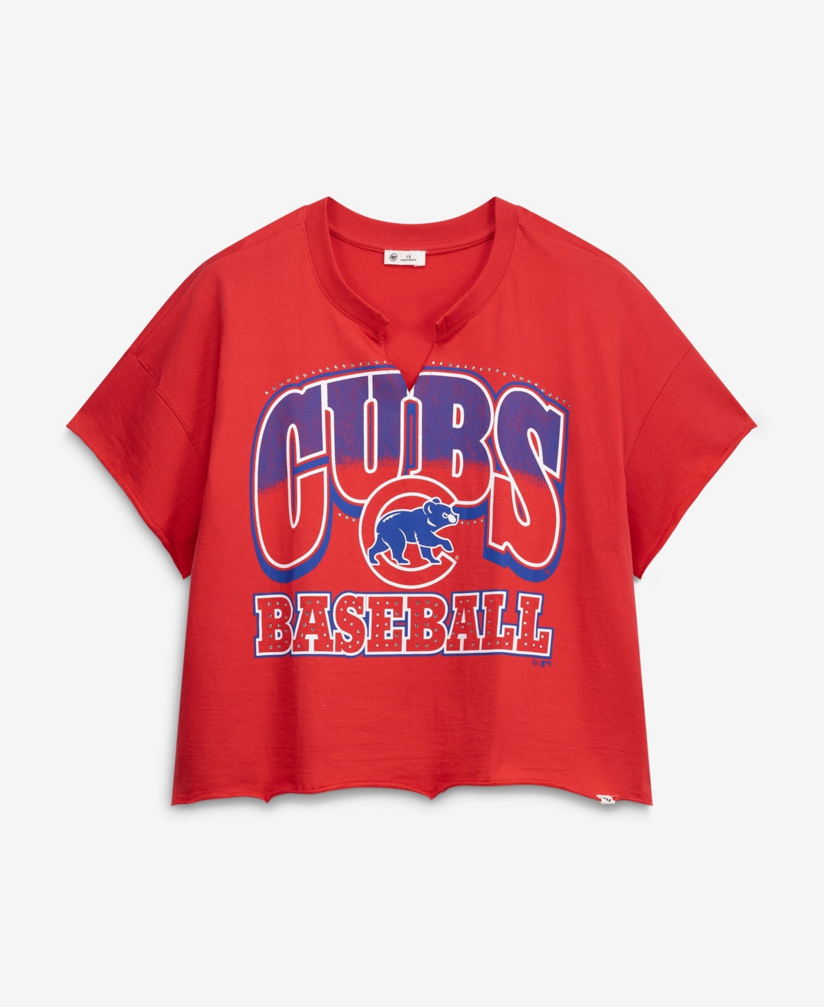 Click here for 47 Brand Womens Red Chicago Cubs Plus Size Win Big... prices