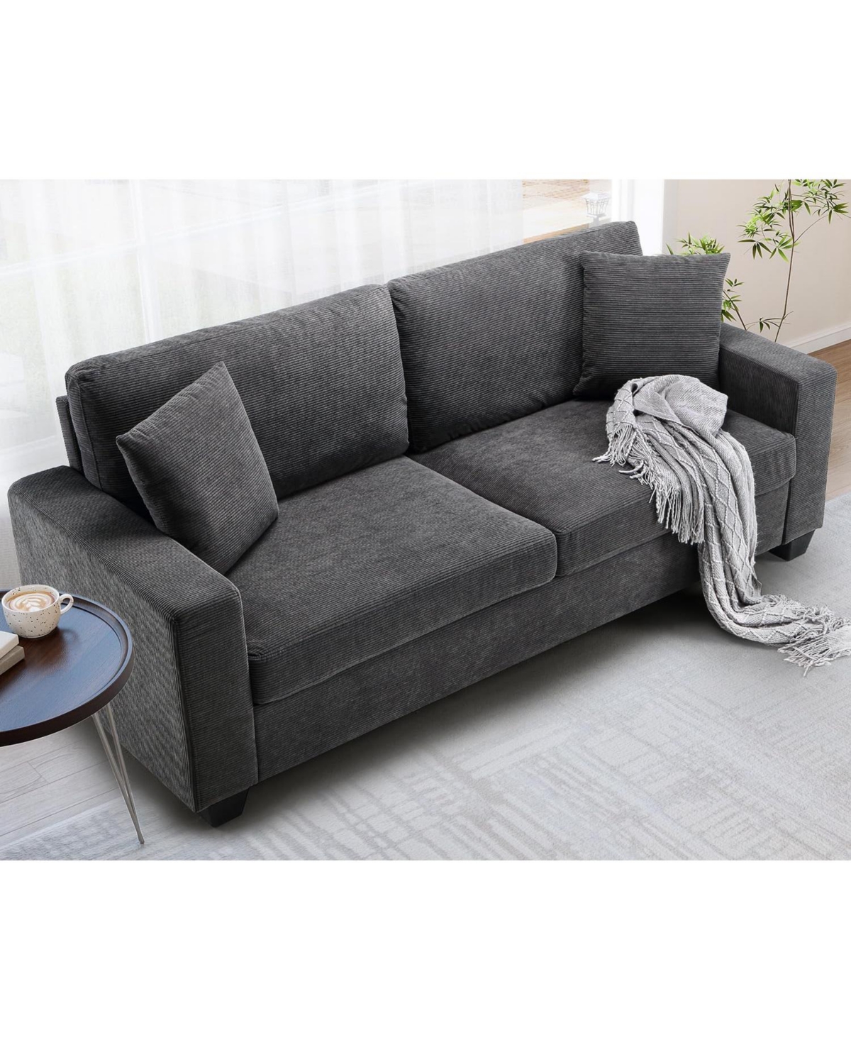 Click here for gaomon 83-Inch Comfy Sofa  3 Seater Sofa for Livin... prices