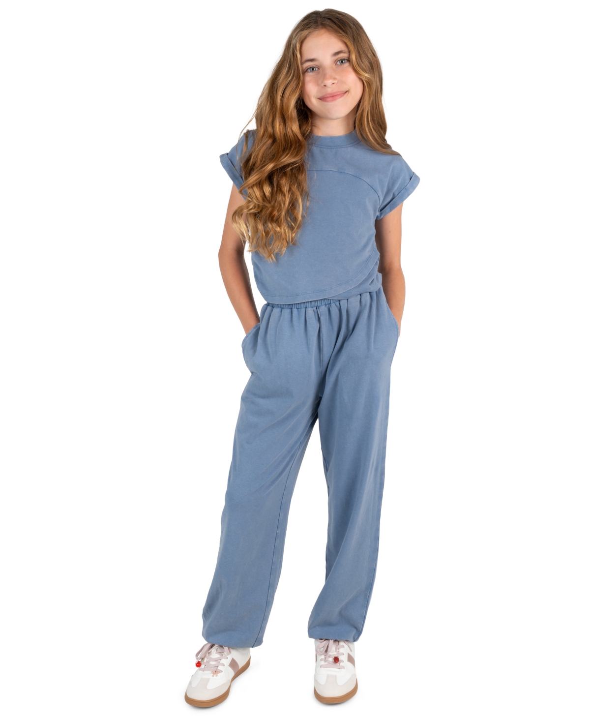 Click here for Tween Diva Girls 7-12 Washed Jersey Knit Crossover... prices