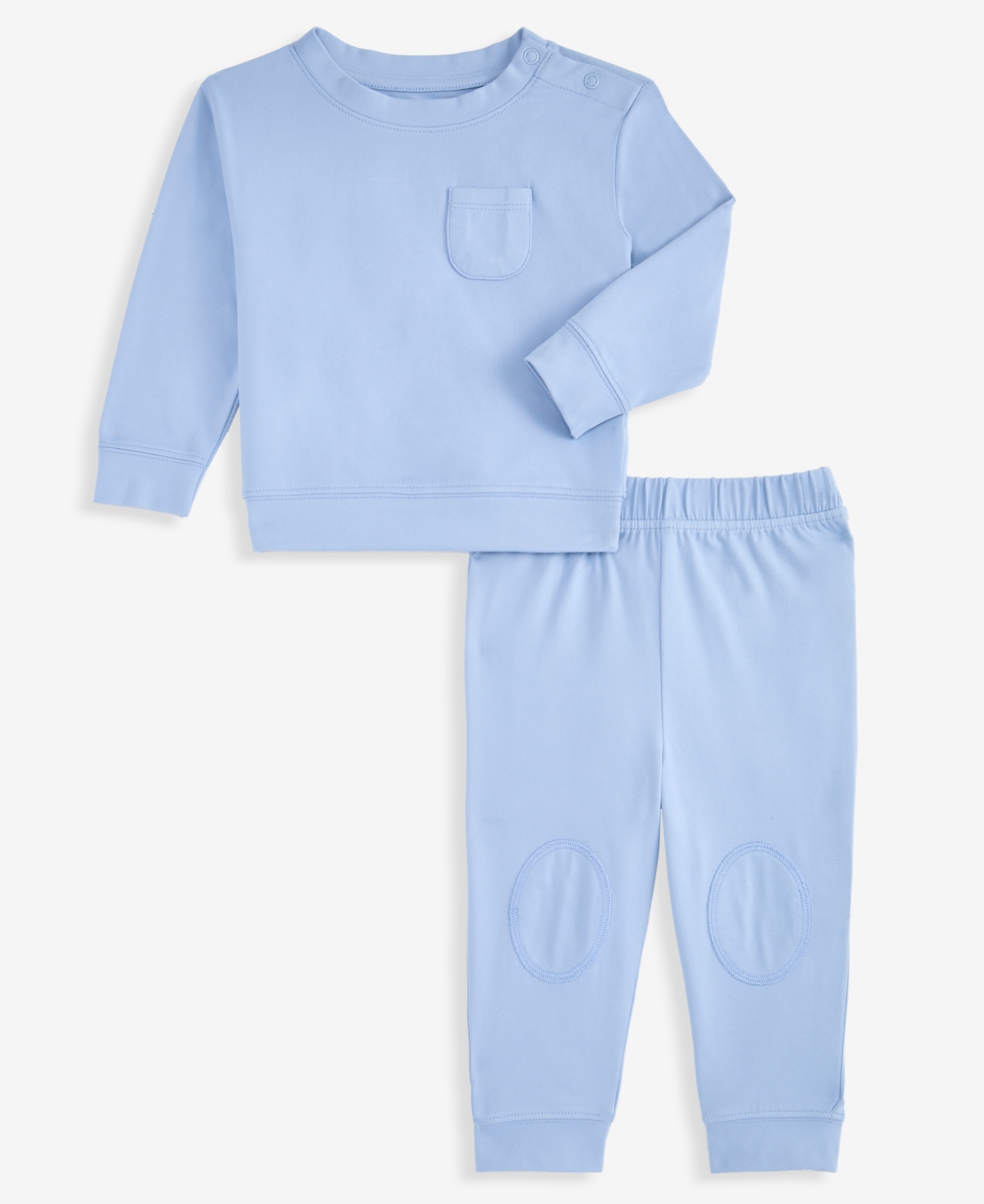 Click here for First Impressions Baby Boys 0M-24M Solid Crewneck... prices