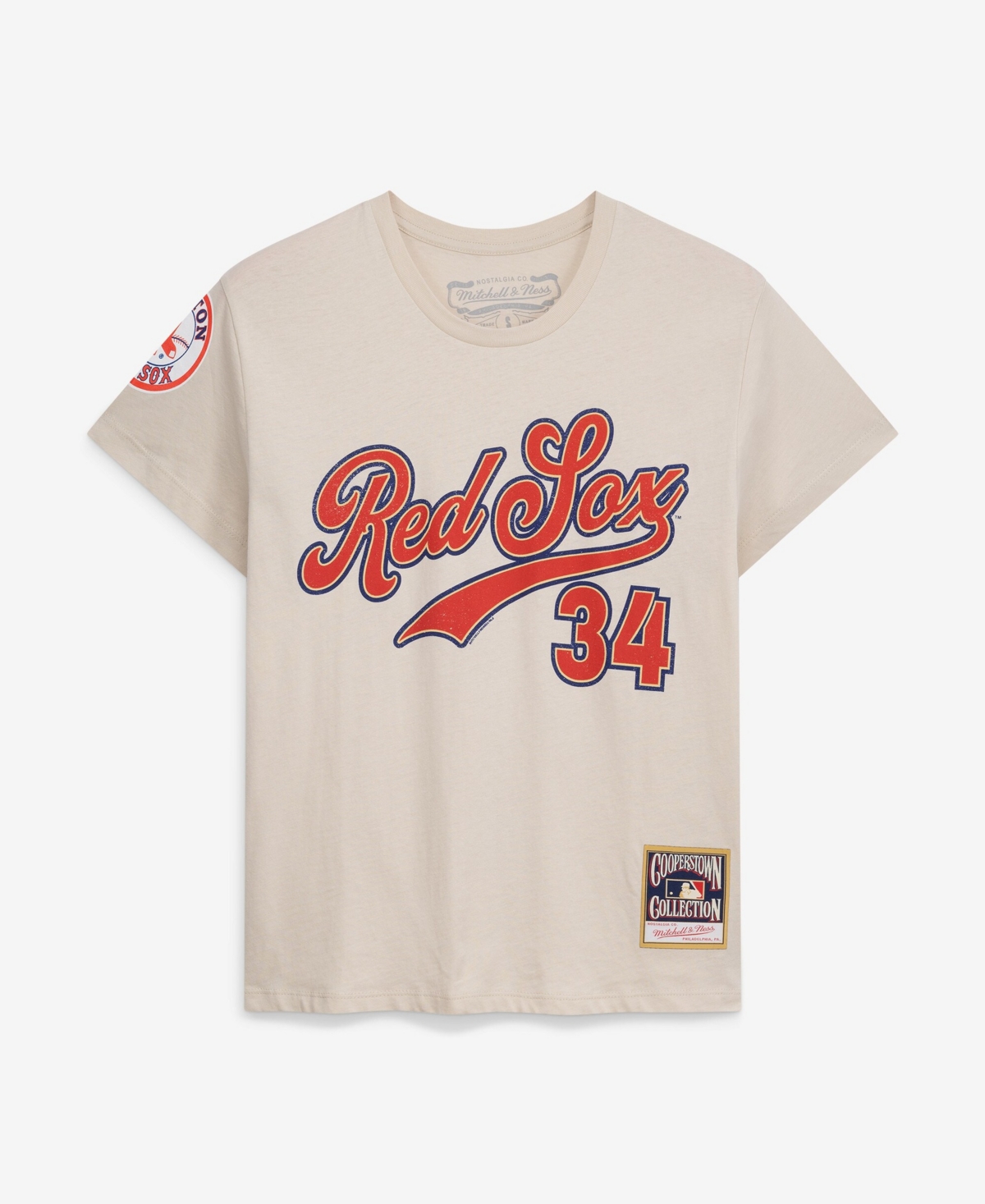 Click here for Mitchell & Ness Womens David Ortiz Cream Boston Re... prices