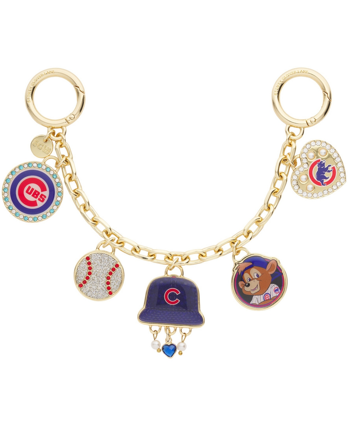 Click here for Stoney Clover Lane Chicago Cubs Bag Charm Chain prices